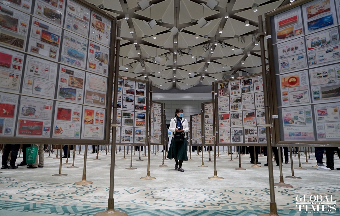Stamp exhibition for CPC's 100th anniversary kicks off in Shanghai ...