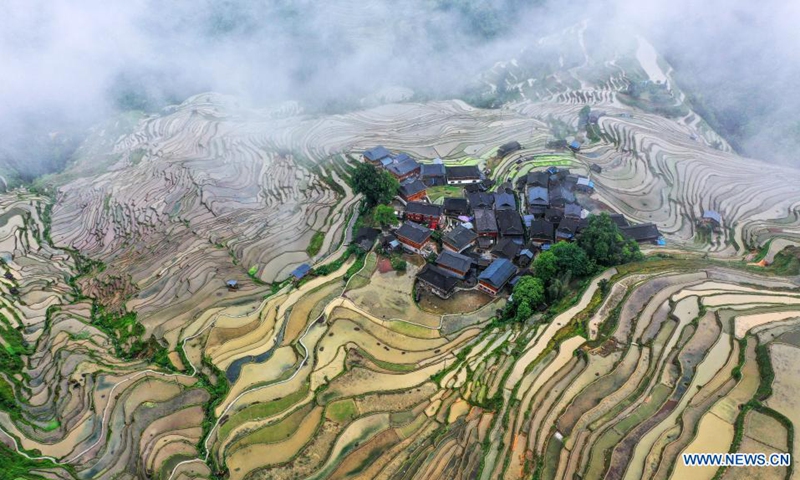 In pics: terraced fields in Congjiang County, SW China - Global Times