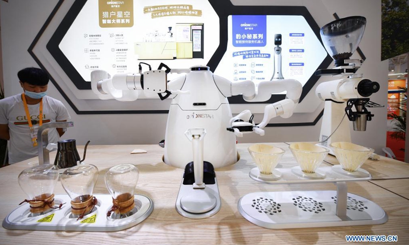 Domestically produced goods displayed at first consumer products expo ...