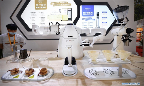 Domestically produced goods displayed at first consumer products expo ...