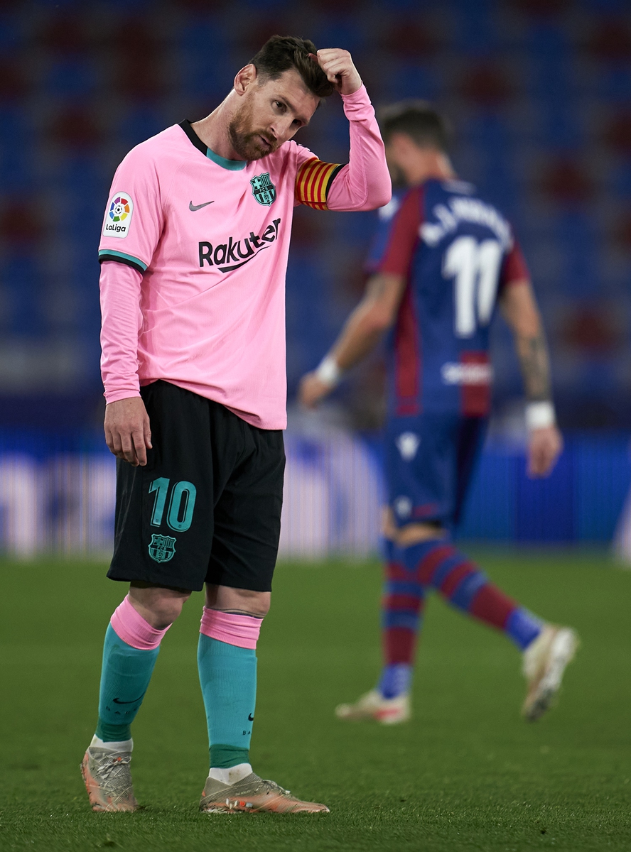 Barca held by Levante - Global Times