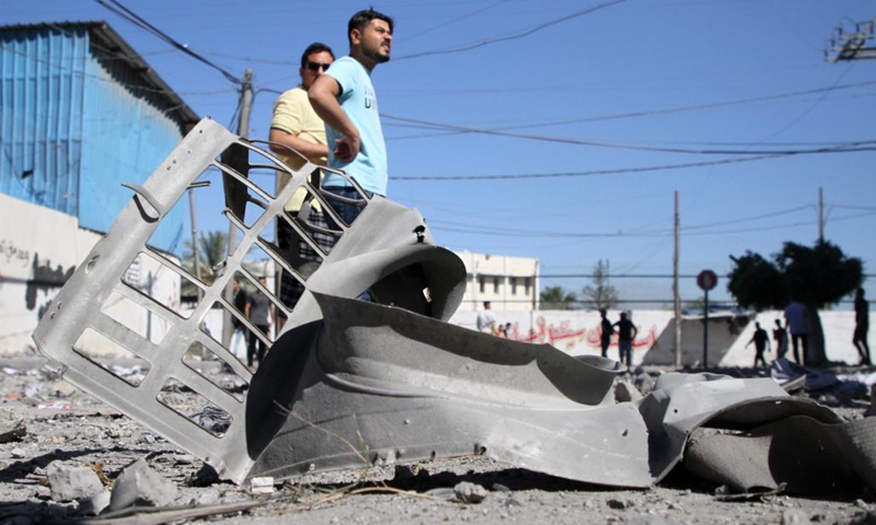 Israel says bombed media building in Gaza contains "Hamas intelligence ...