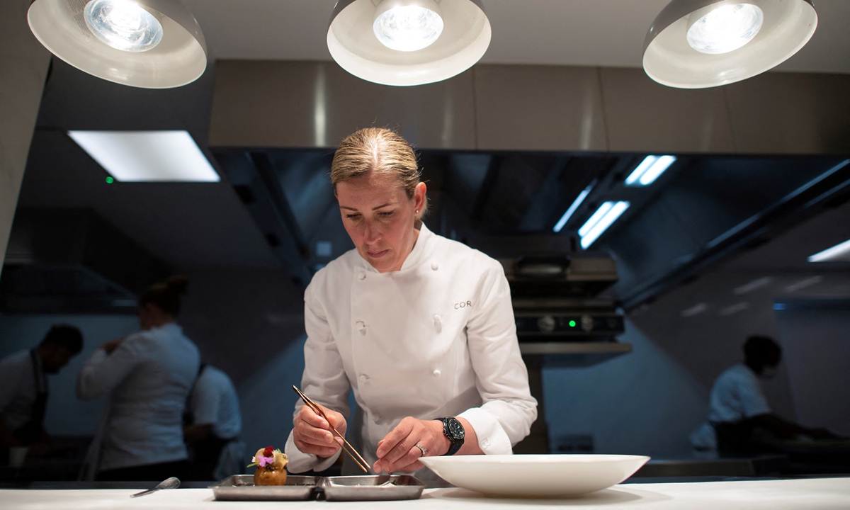 British chef Clare Smyth reopens doors after third Michelin star ...