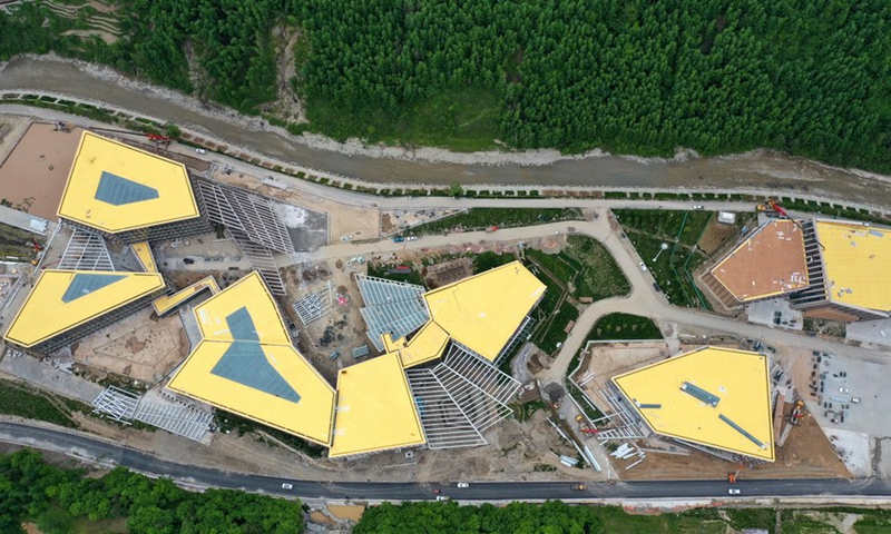 Aerial photos show the rural revitalization work in NW China's Longnan ...