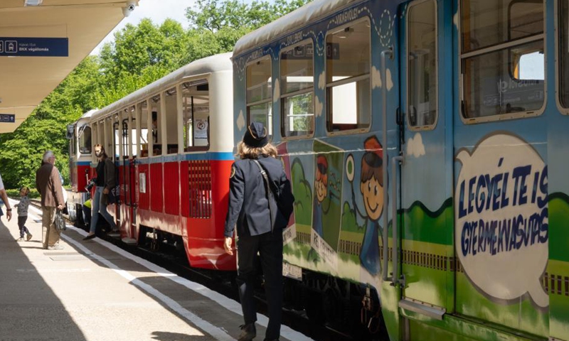 Children's Railway restarts operation in Budapest, Hungary - Global Times