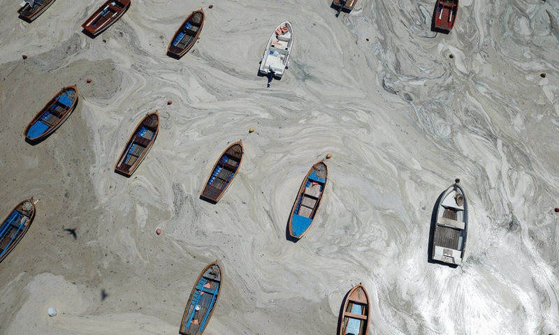 Turkey launches campaign to clean up "sea snot" - Global Times