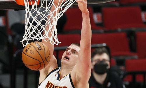 Jokic named 2021 NBA MVP - Global Times