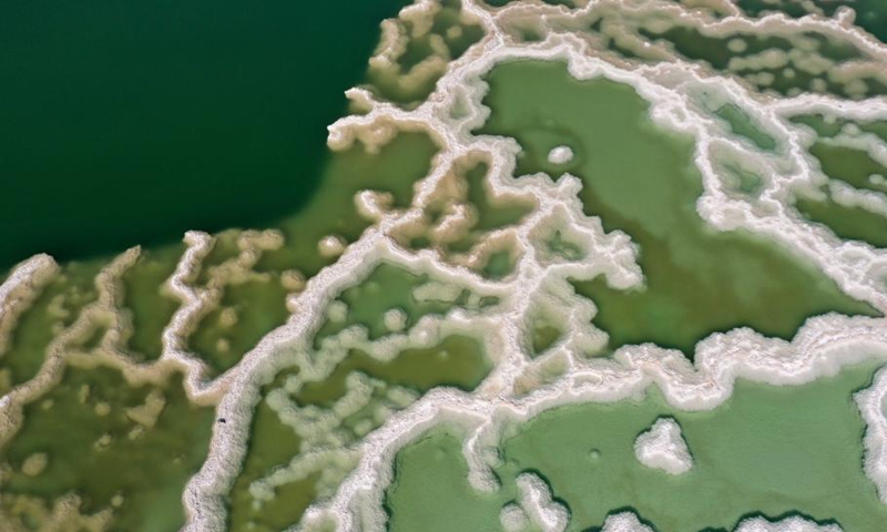 View of salt formations in southern part of Dead Sea - Global Times