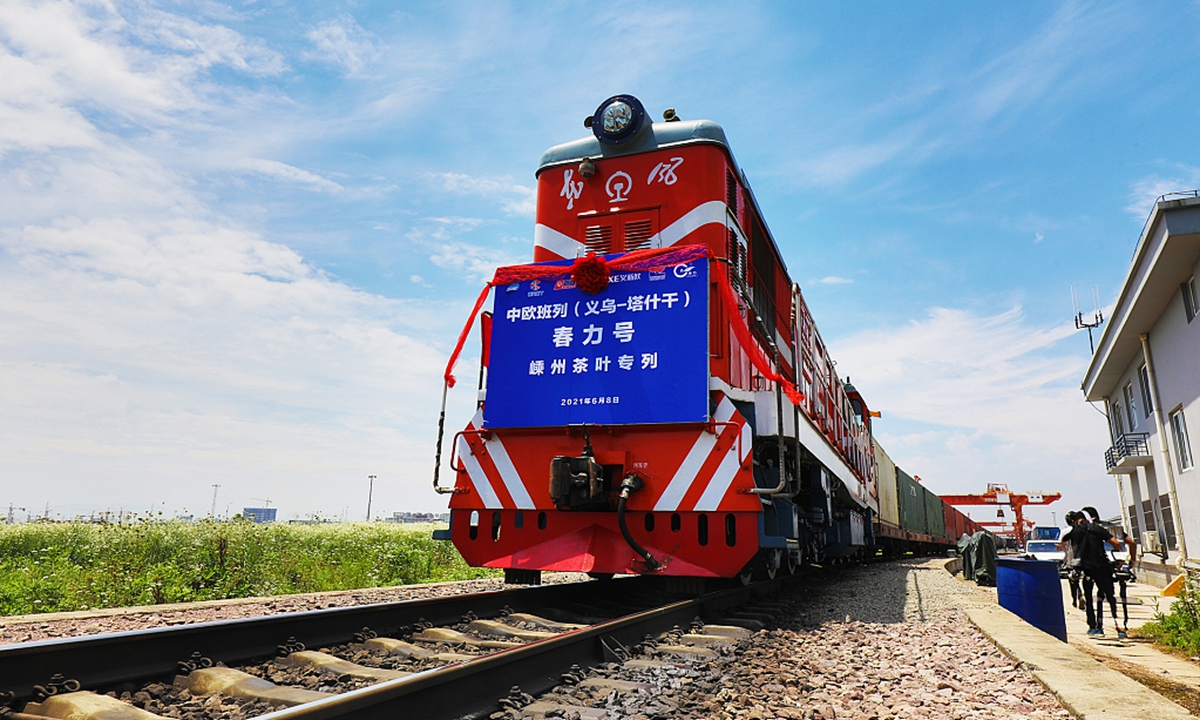 China-Europe freight-train service records over 40,000 trips - Global Times