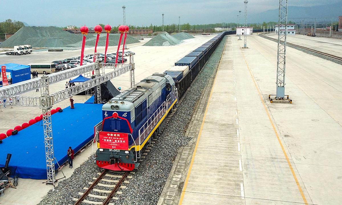 China-Europe freight-train service records over 40,000 trips - Global Times
