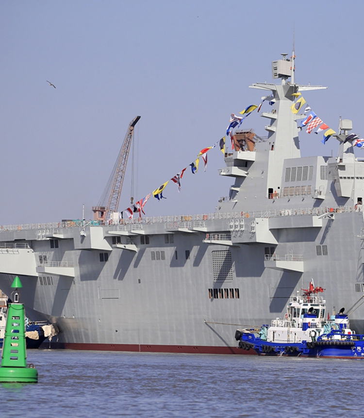 PLA’s 3rd Type 075 amphibious assault ship has maiden voyage: reports ...