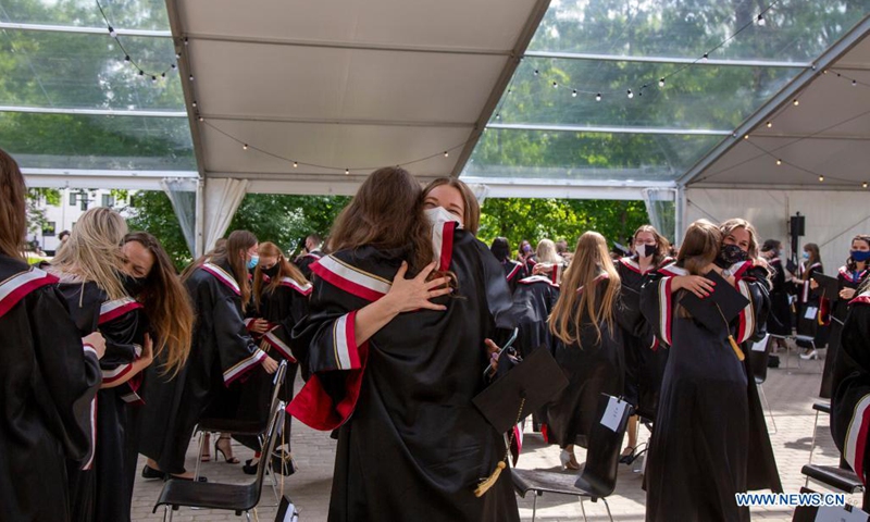 Graduation ceremony at Riga Stradins University - Global Times