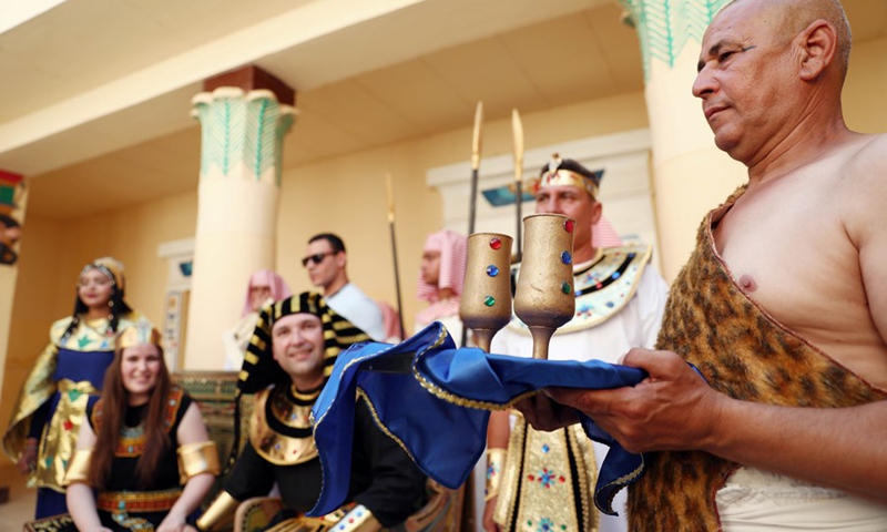 At Egypt's Pharaonic Village, enjoy pharaonic weddings - Global Times