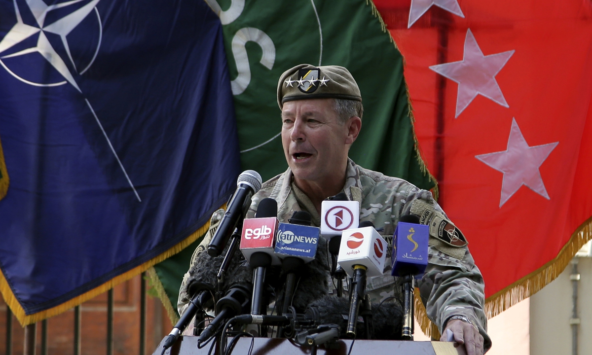 Top commander resigns - Global Times