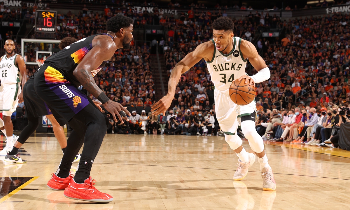 Bucks eye end to 50-year NBA title drought - Global Times