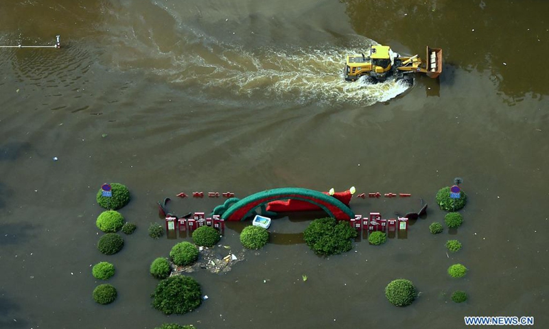 Stranded residents evacuated in flood-hit Henan - Global Times