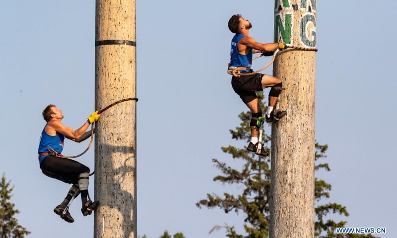 61st Lumberjack World Championships held in Wisconsin, U.S. - Global Times