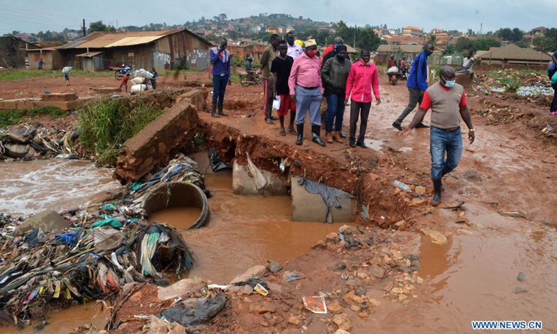 Flood hits Kampala, Uganda - Global Times