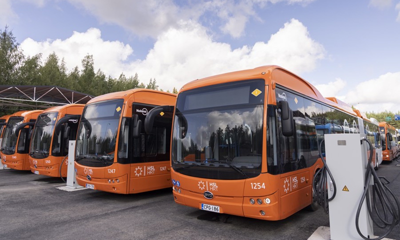 76 Chinese-made electric buses to be put into operation in Helsinki ...