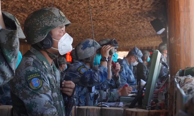 Highlights in exercise "ZAPAD/INTERACTION-2021" - Global Times