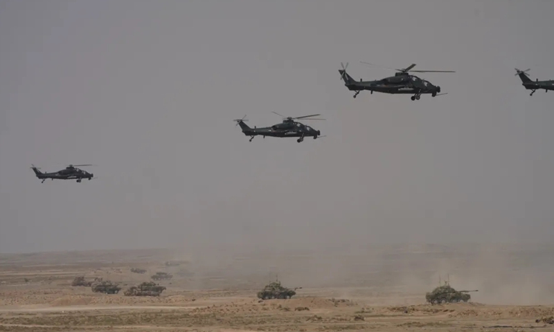 Highlights in exercise "ZAPAD/INTERACTION-2021" - Global Times