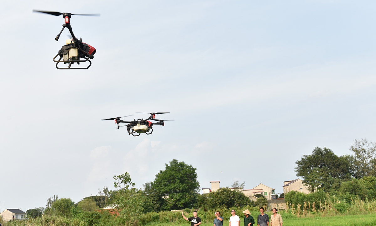 Efficient farming - Global Times