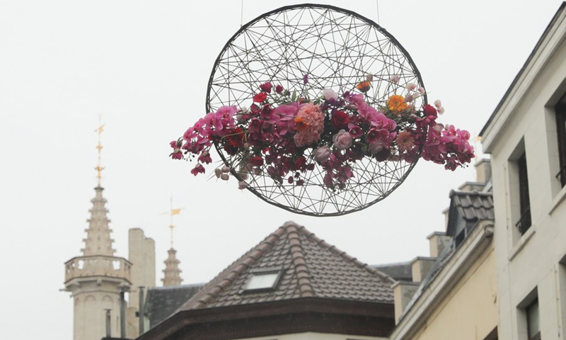A unique flower tour in Belgian capital - Global Times