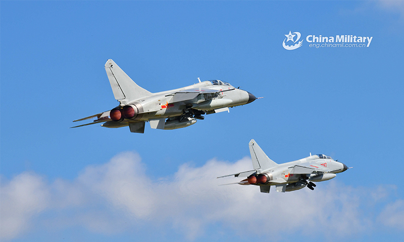 Fighter jets take off for round-the-clock training - Global Times