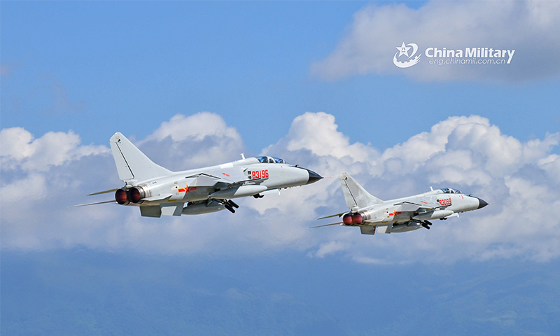 Fighter jets take off for round-the-clock training - Global Times