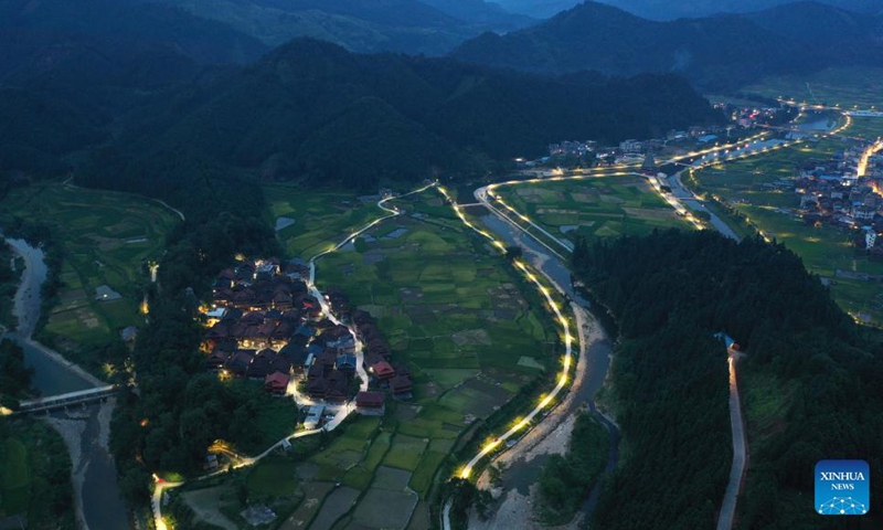 Solar powered street lamps erected in areas tucked away in mountains in ...