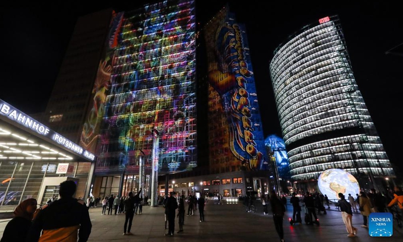 2021 Festival of Lights in Berlin, Germany - Global Times
