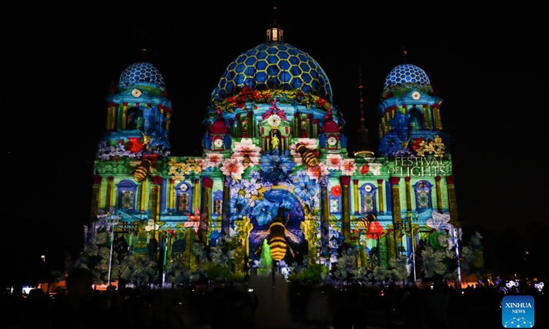 2021 Festival of Lights in Berlin, Germany - Global Times