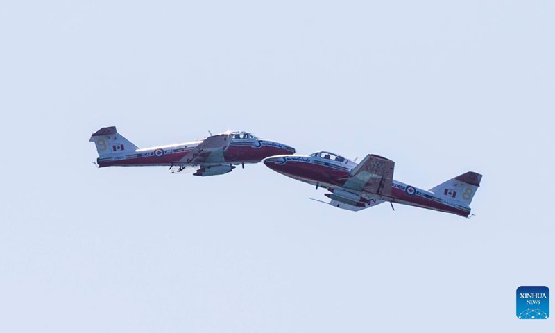 2021 Canadian International Air Show held in Toronto - Global Times