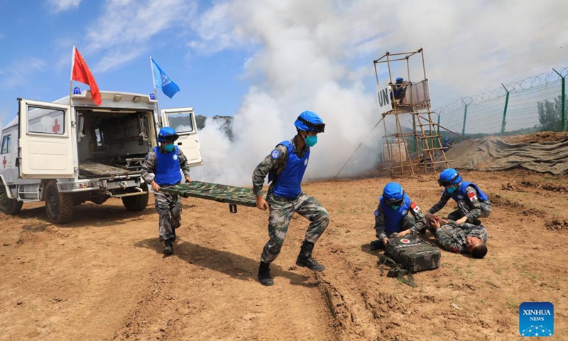 China holds international peacekeeping drill - Global Times