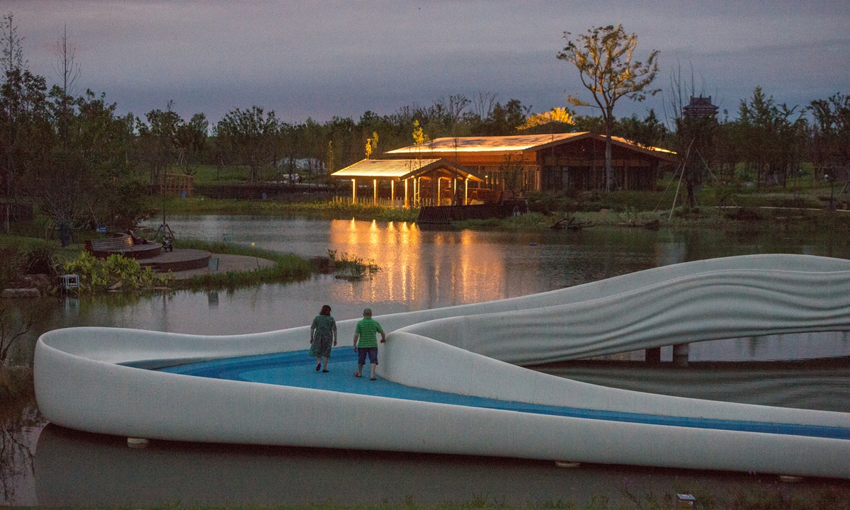 World’s longest 3D-printed bridge - Global Times