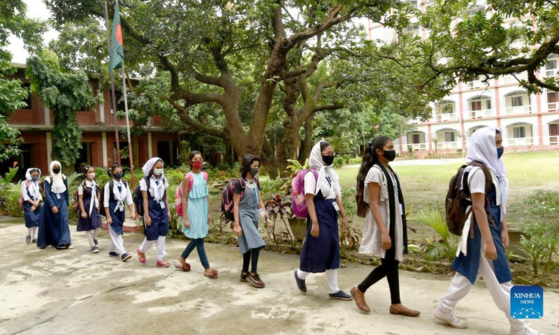 Bangladesh's schools, colleges reopen with strict COVID-19 protocols ...