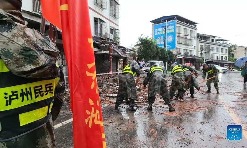 Rescue underway after quake jolts China's Sichuan - Global Times