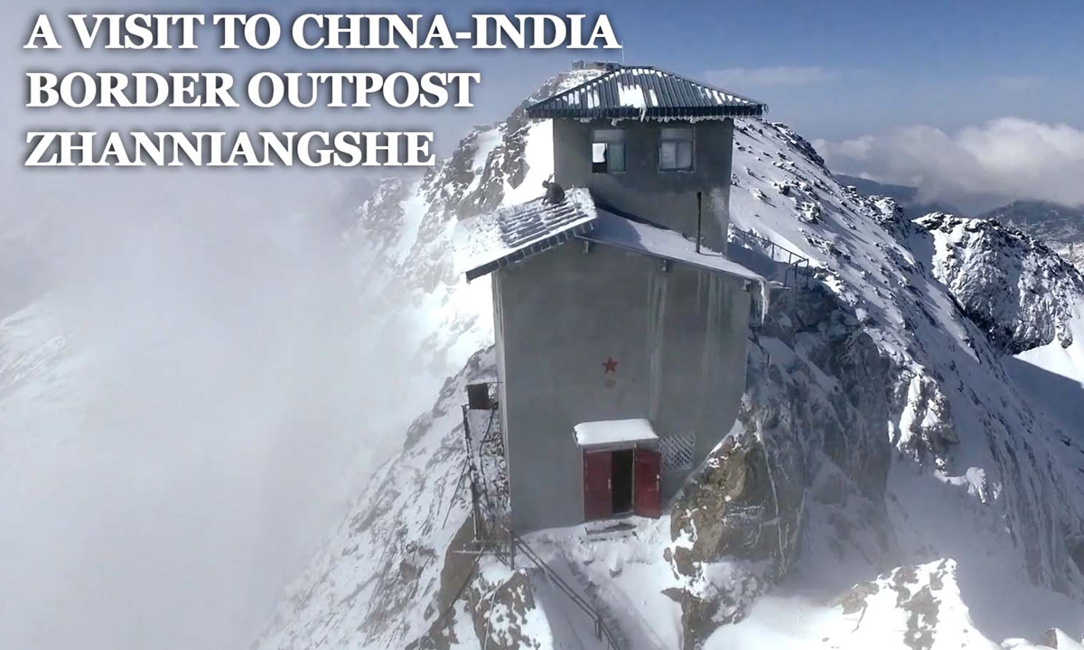 A visit to China-India border outpost Zhanniangshe - Global Times