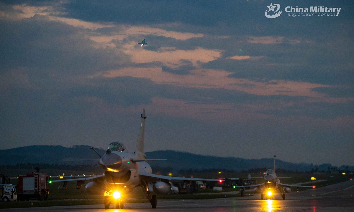 Fighter jets get ready for training - Global Times