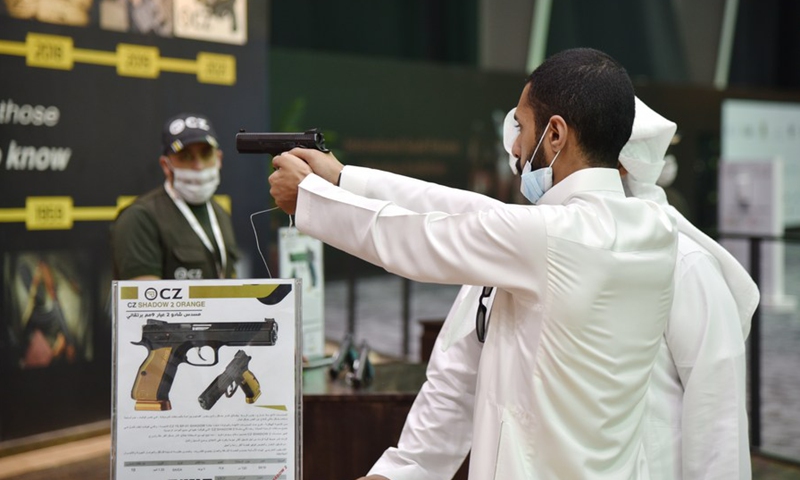 Gun exhibition in Saudi Arabia attracts visitors - Global Times
