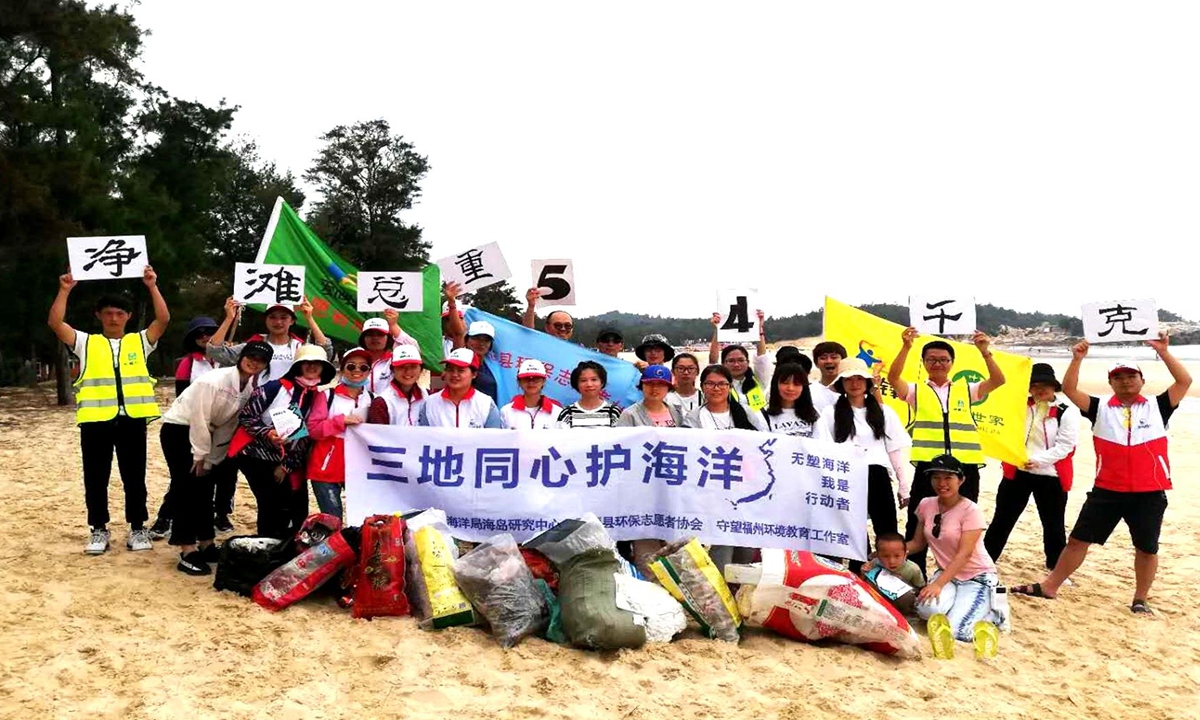 Thousand folds increase in ocean cleanup volunteers reflects Chinese ...