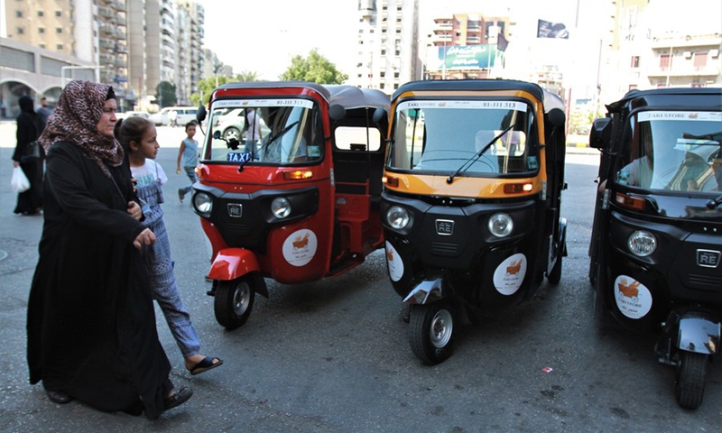 Tuk-tuks become more popular in Lebanon amid taxi fare rise - Global Times