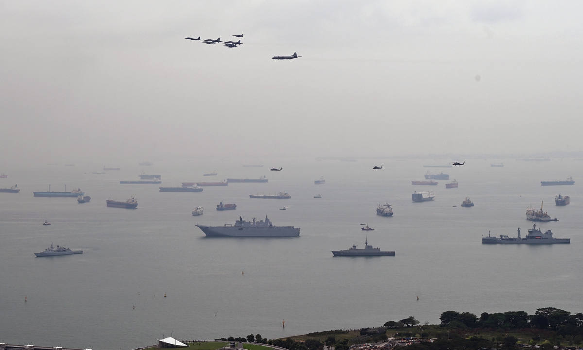 Five powers display - Global Times