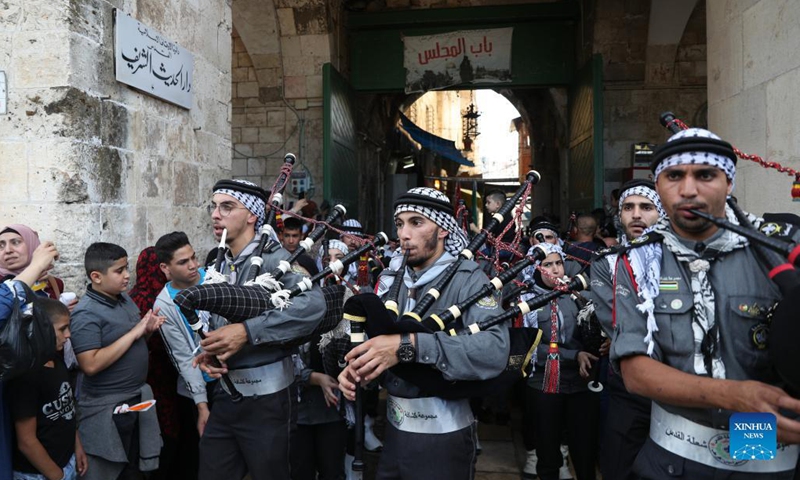 Palestinians celebrate Prophet Muhammad's birthday in Old City of ...