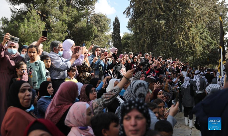 Palestinians celebrate Prophet Muhammad's birthday in Old City of ...