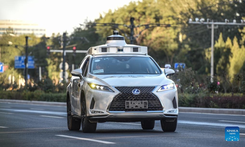 278 roads in Beijing opened for self-driving vehicle tests - Global Times