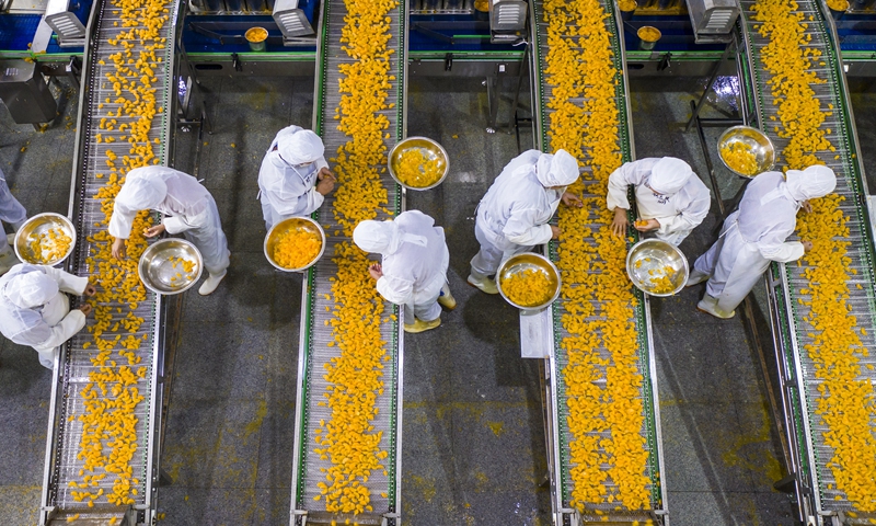 Fruitful labor - Global Times