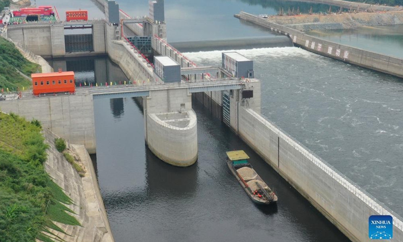 Water gates on Minjiang River in Fujian - Global Times