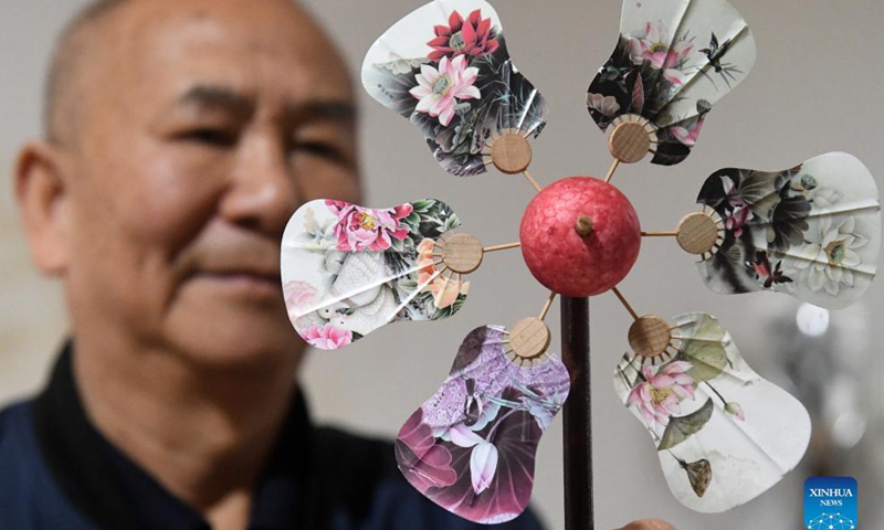 Making of Guilin bamboo circular fan in S China's Guangxi - Global Times