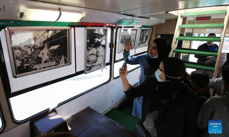 Algeria converts buses into mobile museums to celebrate Revolution Day ...